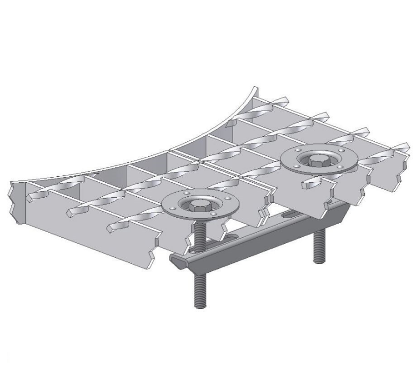 Festebeslag B933T - Festebeslag - Standardrister - Flexi Riste A/S